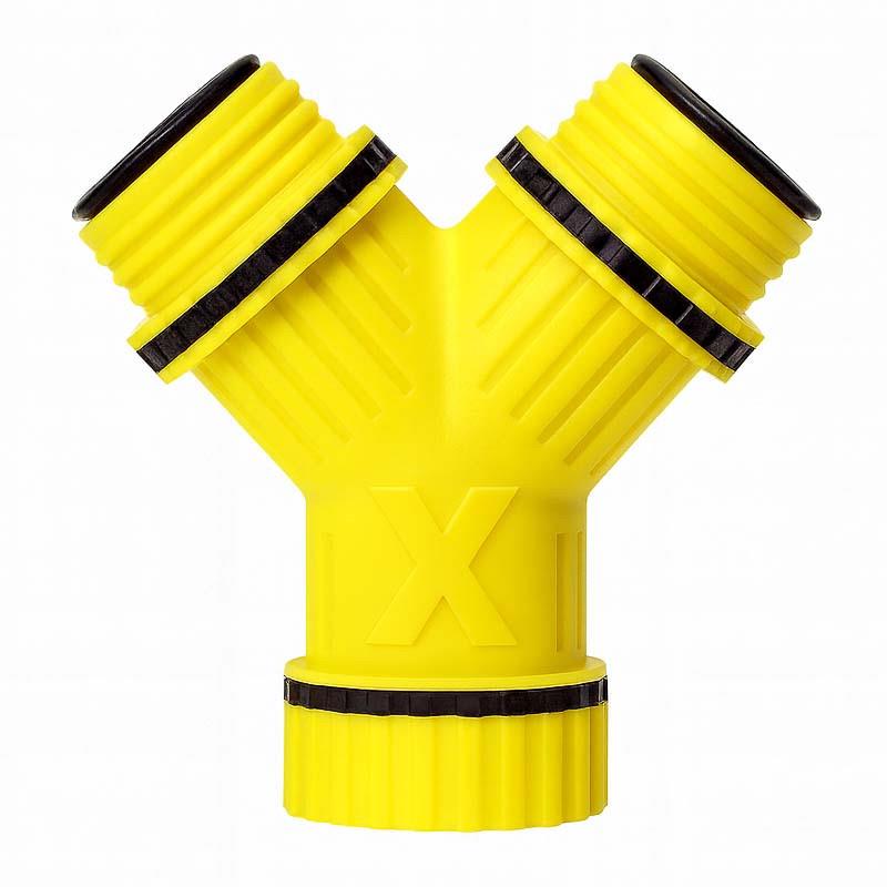 XTRM Y-Connector, Yellow – REGULATION Poppers