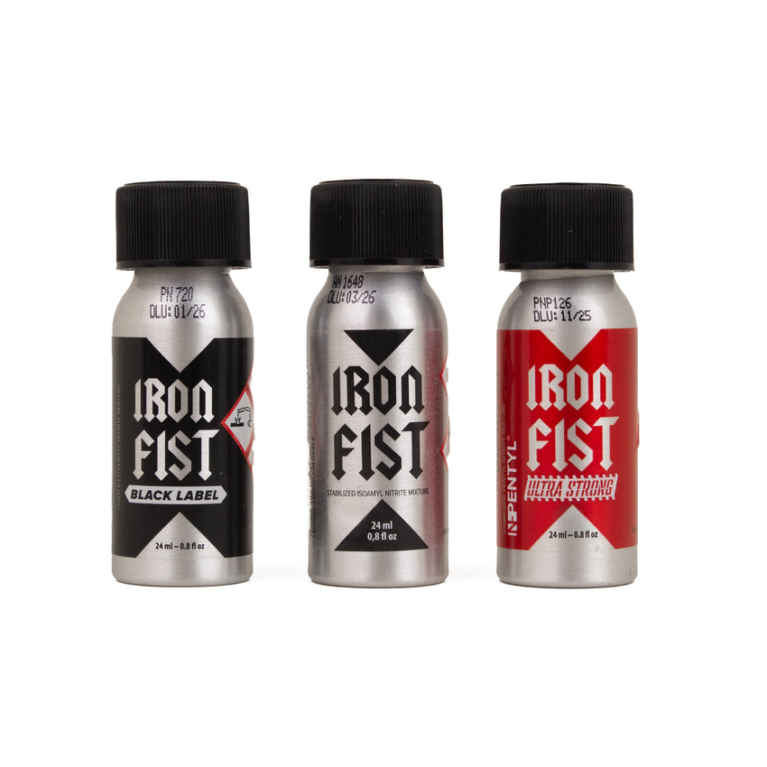 Iron Fist Trio, 3-Pack – REGULATION Poppers
