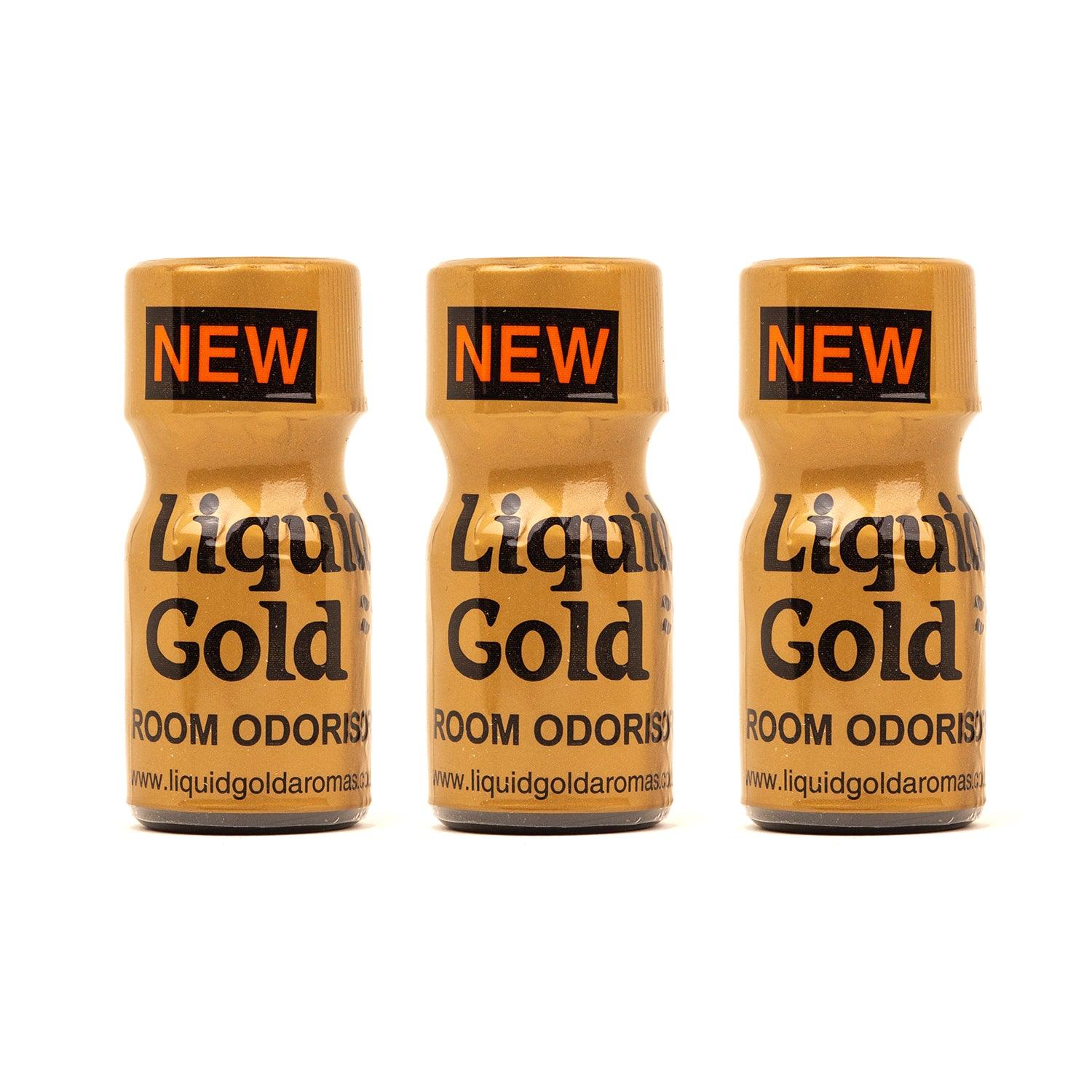 Liquid Gold, 10ml 3-Pack – REGULATION Poppers