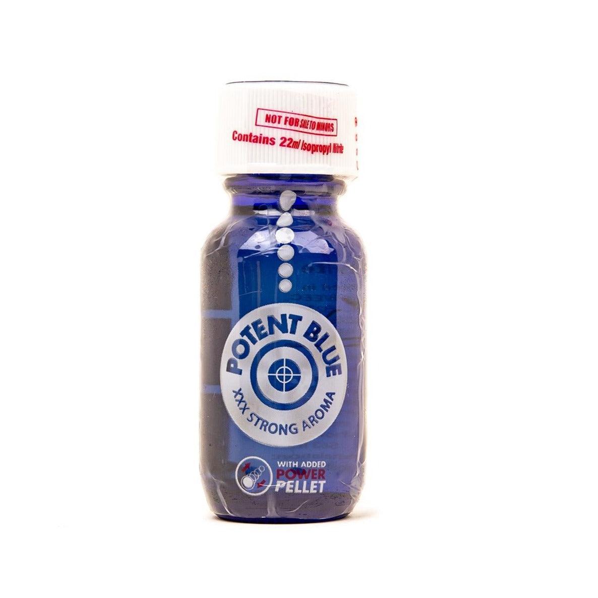 Potent Blue XXX Strong, 22ml – REGULATION Poppers